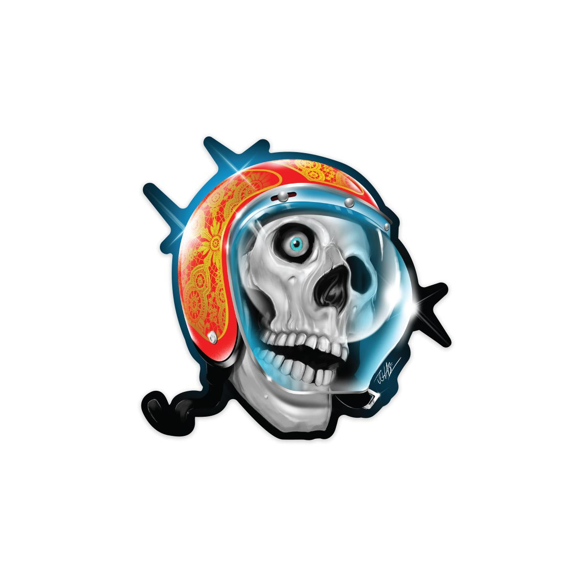 Blast Shields Sticker – Jon Chase Studios