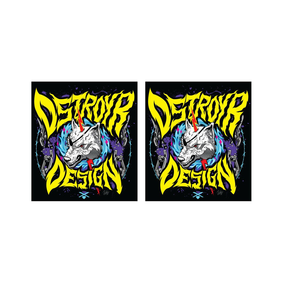 Bark At The Moon Sticker Pack – Jon Chase Studios