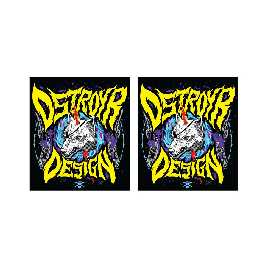 Bark At The Moon Sticker Pack – Jon Chase Studios