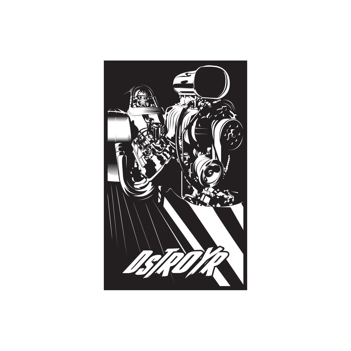 SlingShot Sticker - Back In Stock – Jon Chase Studios