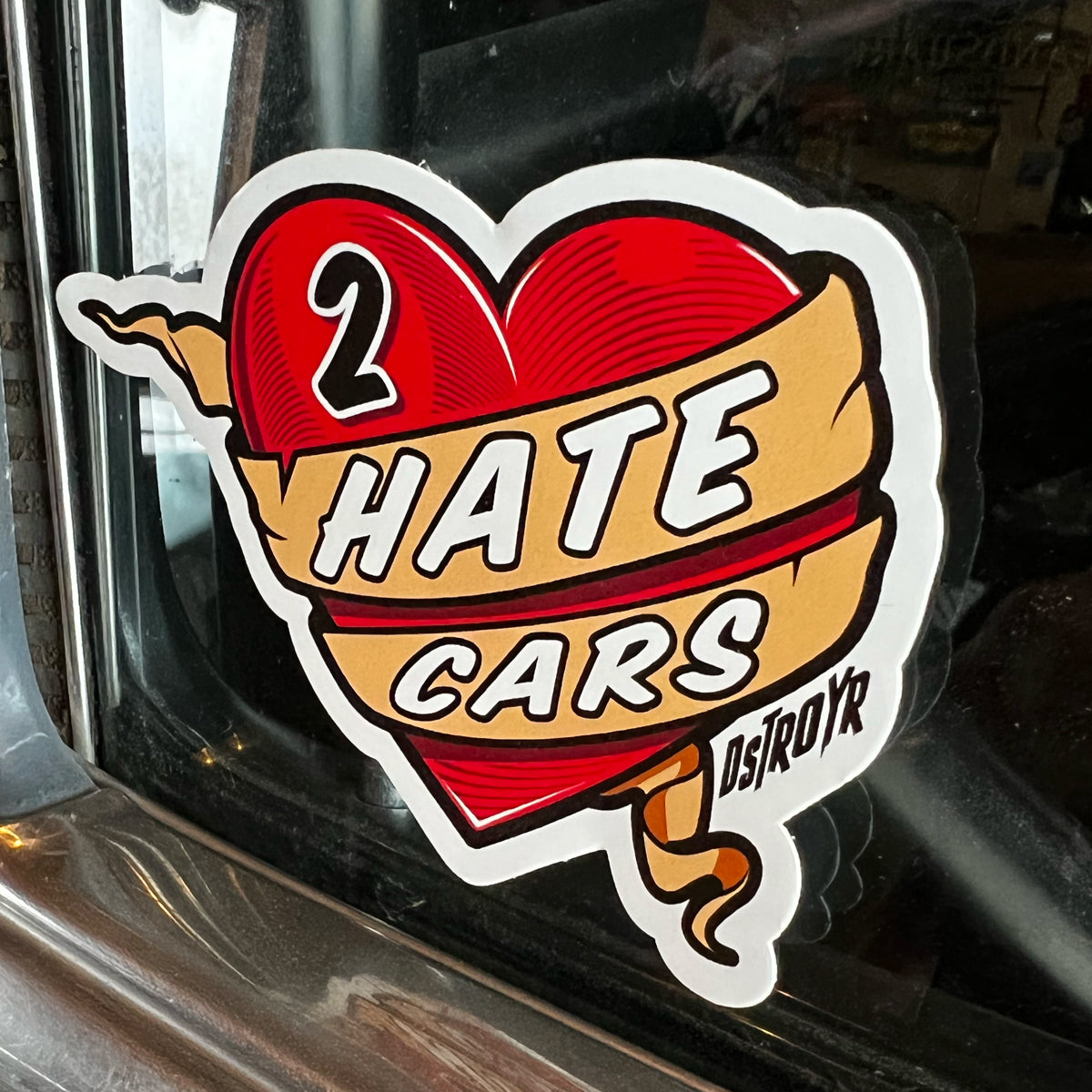 Luv 2 H8 Cars Sticker Set – Jon Chase Studios