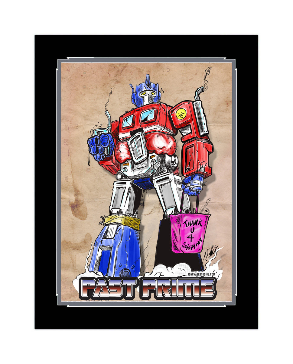 Past Prime Deluxe Mini Print | DSTROYR Art by Jon Chase Studios | 8x10"