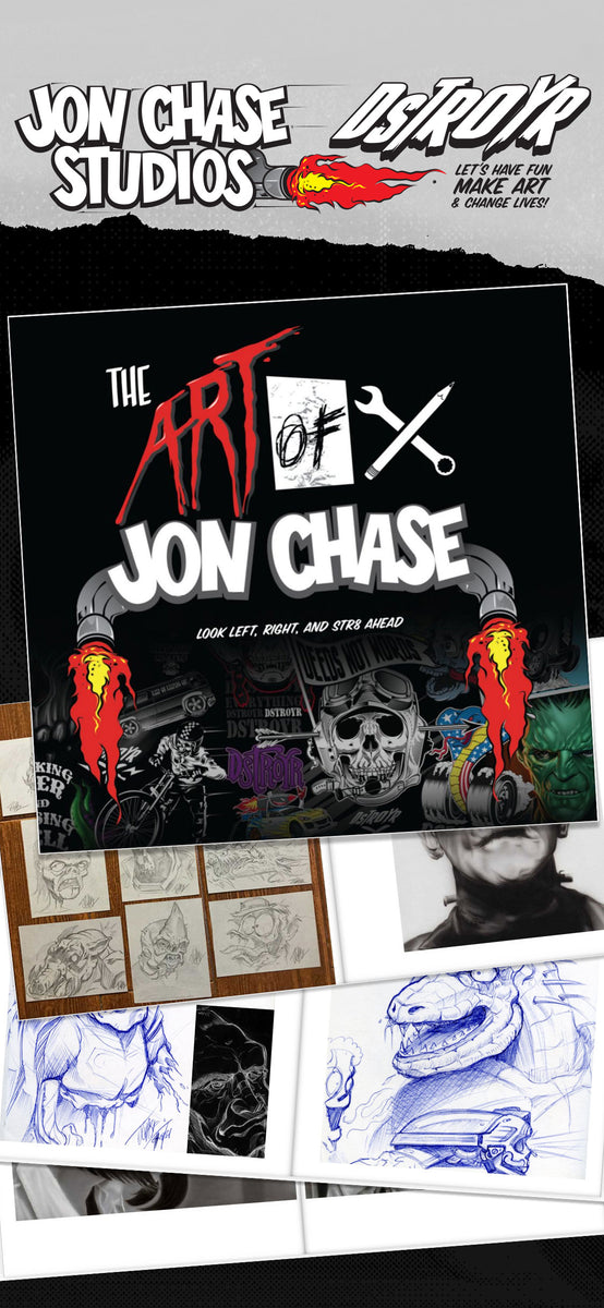Jon Chase Studios Art Book Physical Copy - LAST CALL